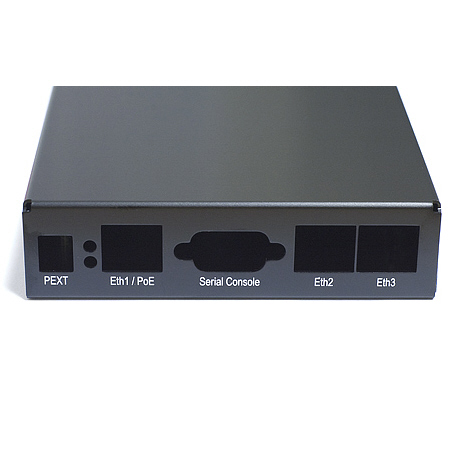 Aerial.net :: Mikrotik RB433 / RB433AH / RB333 Black Universal Indoor Case