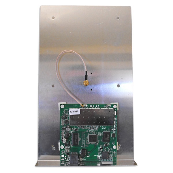 Aerial.net :: 5.x GHz MikroTik 19dBi EZ-Panel Bundle - SiSo