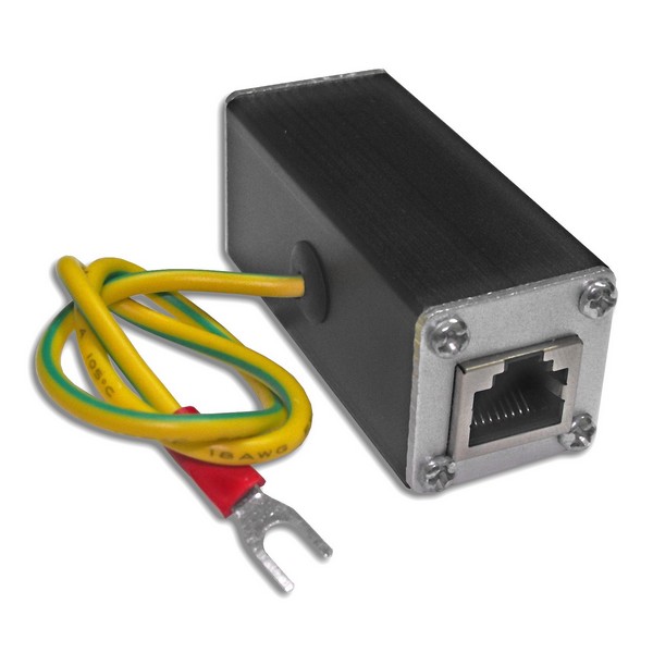 Aerial.net :: EZ-SPPOEG Gigabit Ethernet Surge Protector