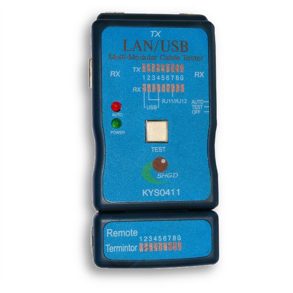 Aerial.net :: Multi-Modular LAN and USB Cable Tester