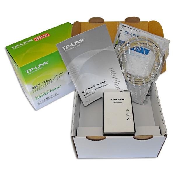 Aerial.net :: AV500 Gigabit Powerline Adapter