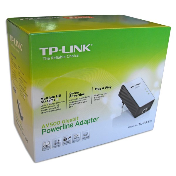 Aerial.net :: AV500 Gigabit Powerline Adapter