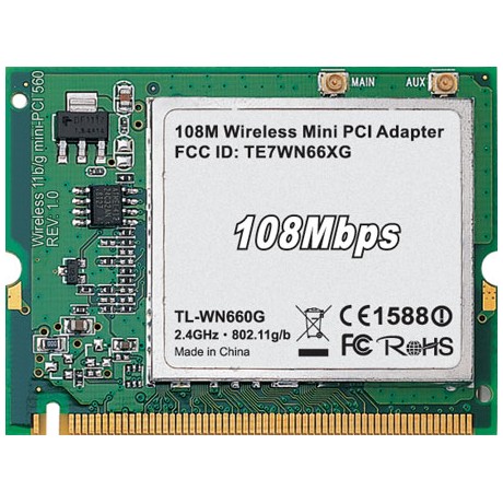 Aerial.net :: 108M Wireless mPCI Adapter, eXtended Range™, Super G ...