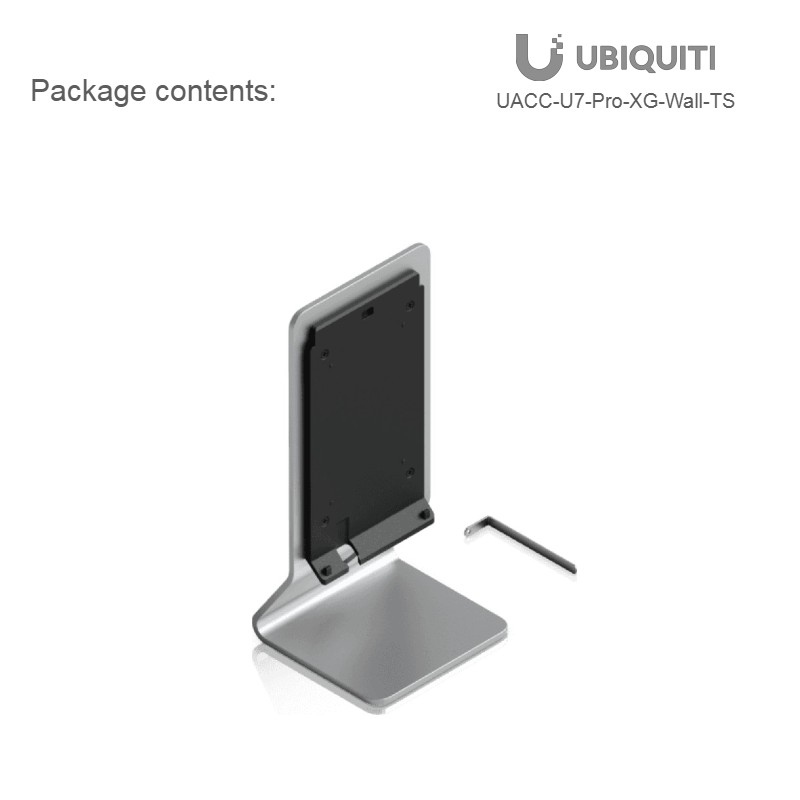 Aerial.net :: Ubiquiti UACC-U7-Pro-XG-Wall-TS, U7 Pro XG Wall Table Stand