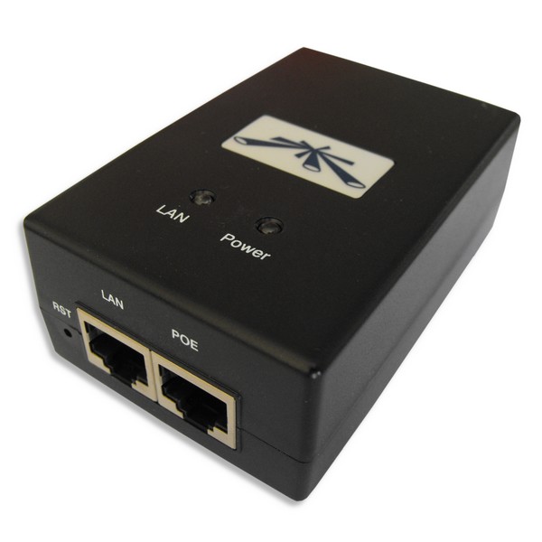 Aerial.net :: UBNT POE-24-24W(EU), PoE Injector, 24V 24W, EU