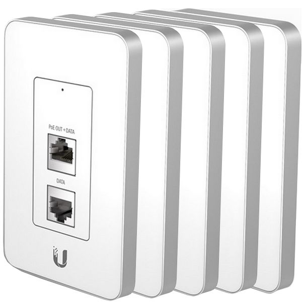 Aerial.net :: Ubiquiti UAP-IW-5, UniFi AP, In-Wall, 5-Pack