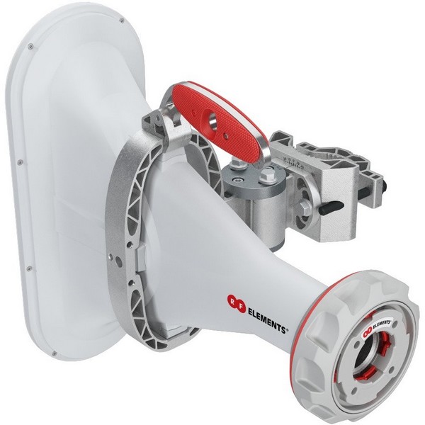 Aerial.net :: RF elements Asymmetrical Horn Antenna with TwistPort ...